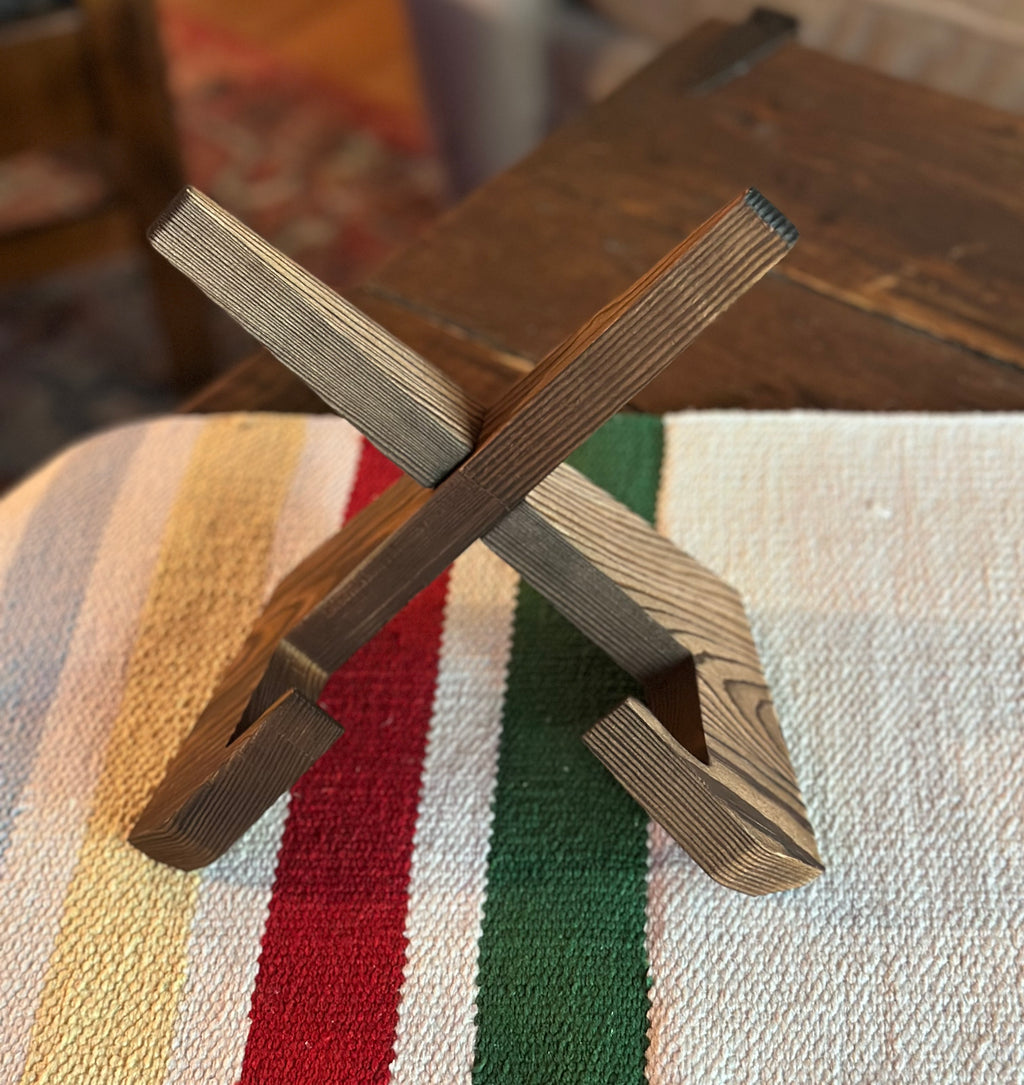Paddle Display Wooden Criss Cross – Smith + Trade Mercantile