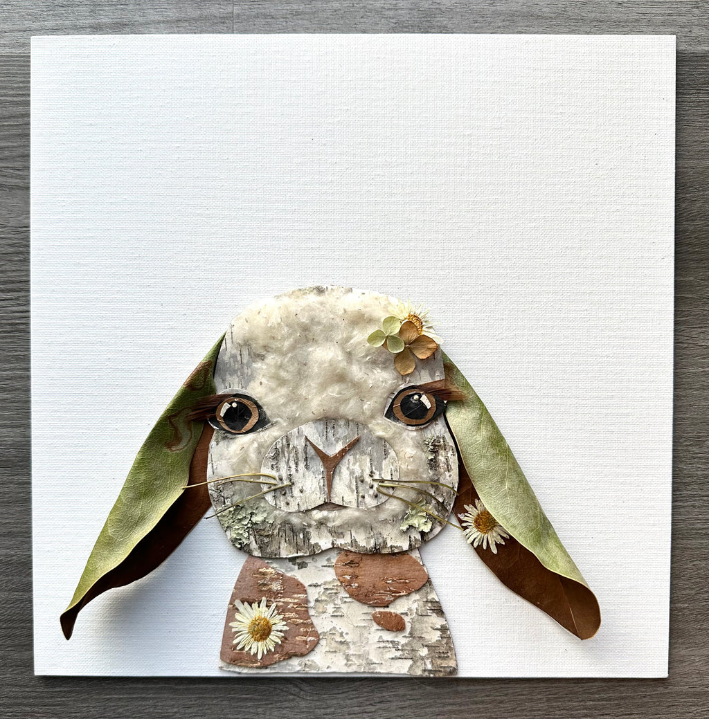 Original Nature Art: Floppy bunny – Smith + Trade Mercantile