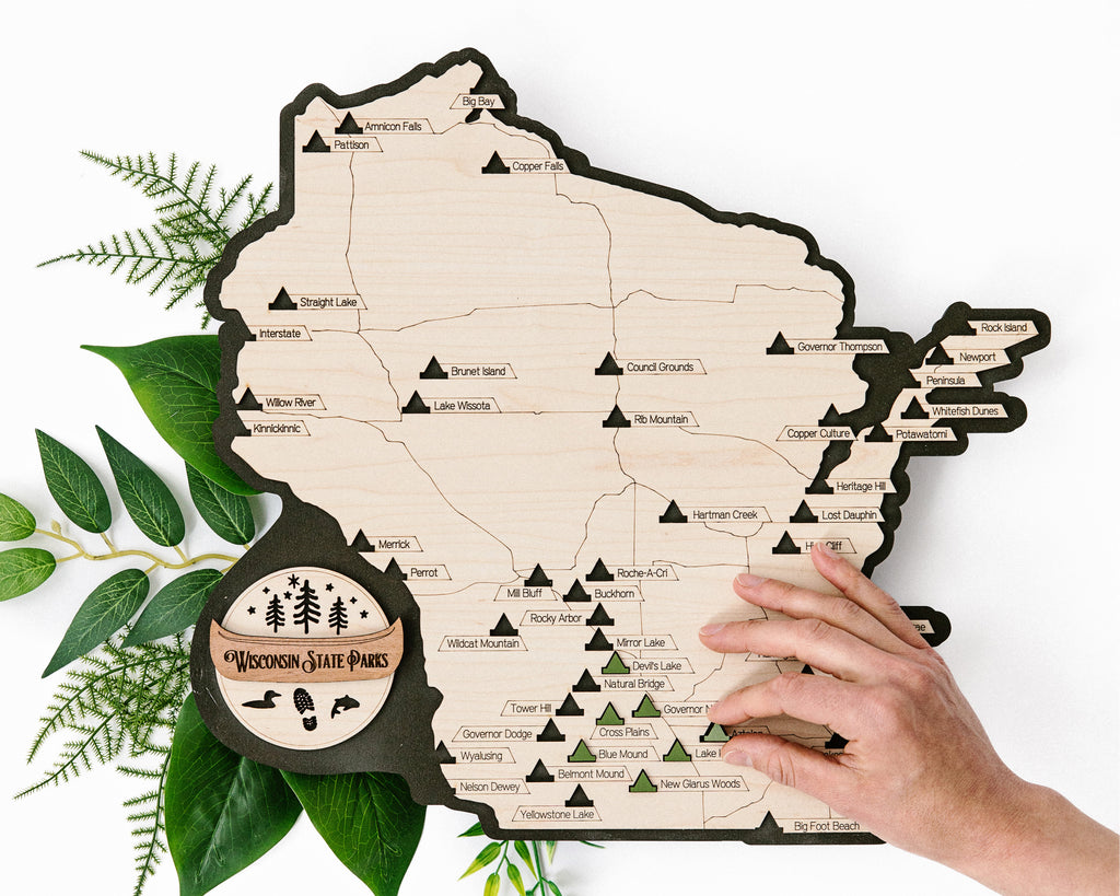 Wisconsin State Parks Map – Smith + Trade Mercantile