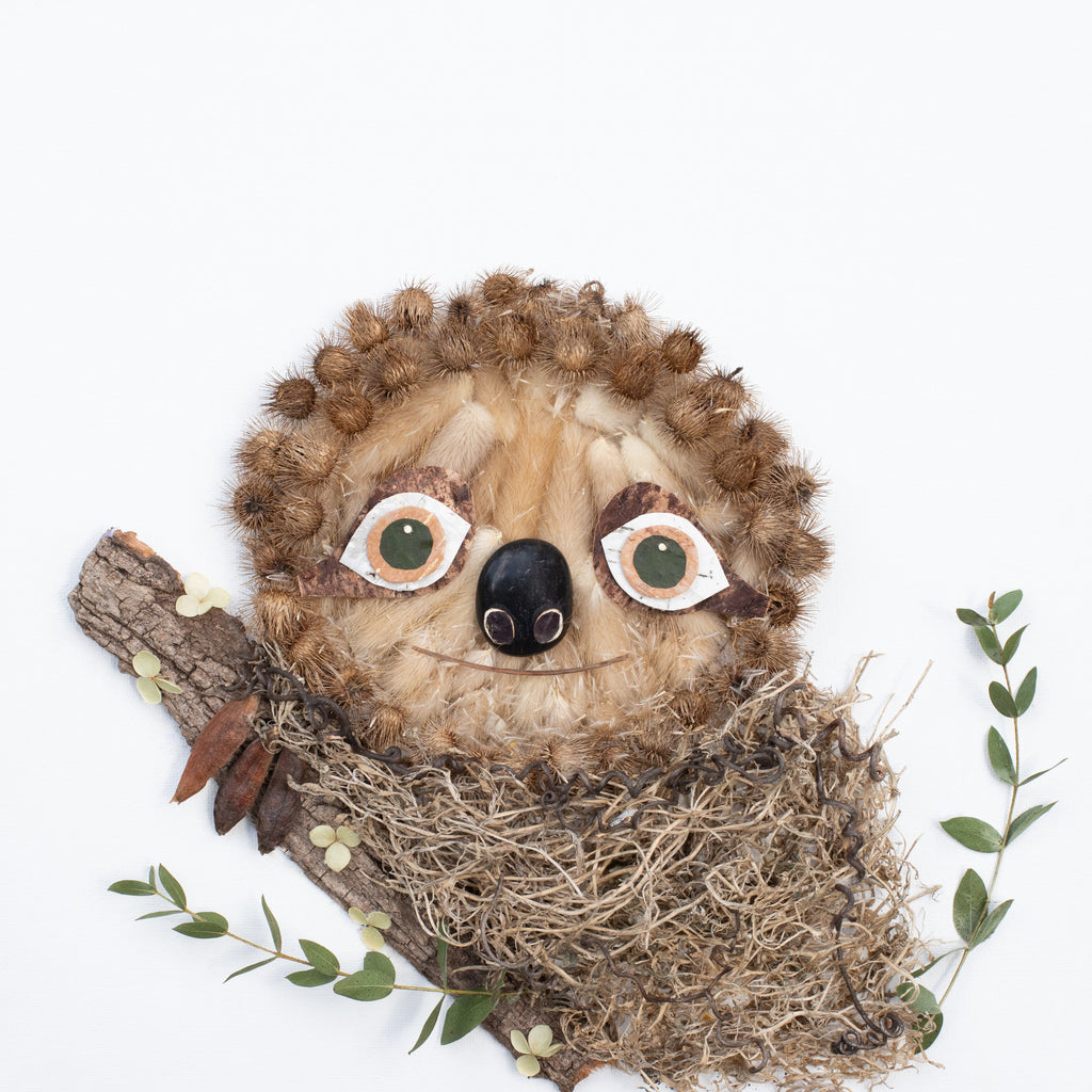 Burnie the sloth nature art print – Smith + Trade Mercantile