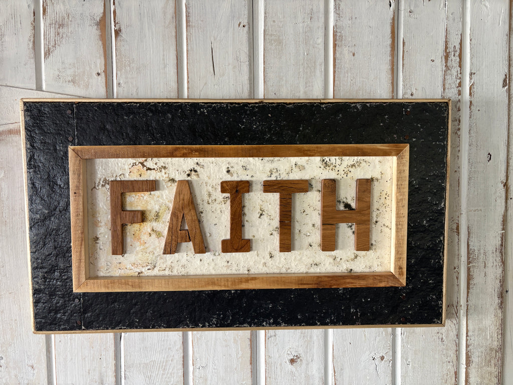 Faith sign – Smith + Trade Mercantile