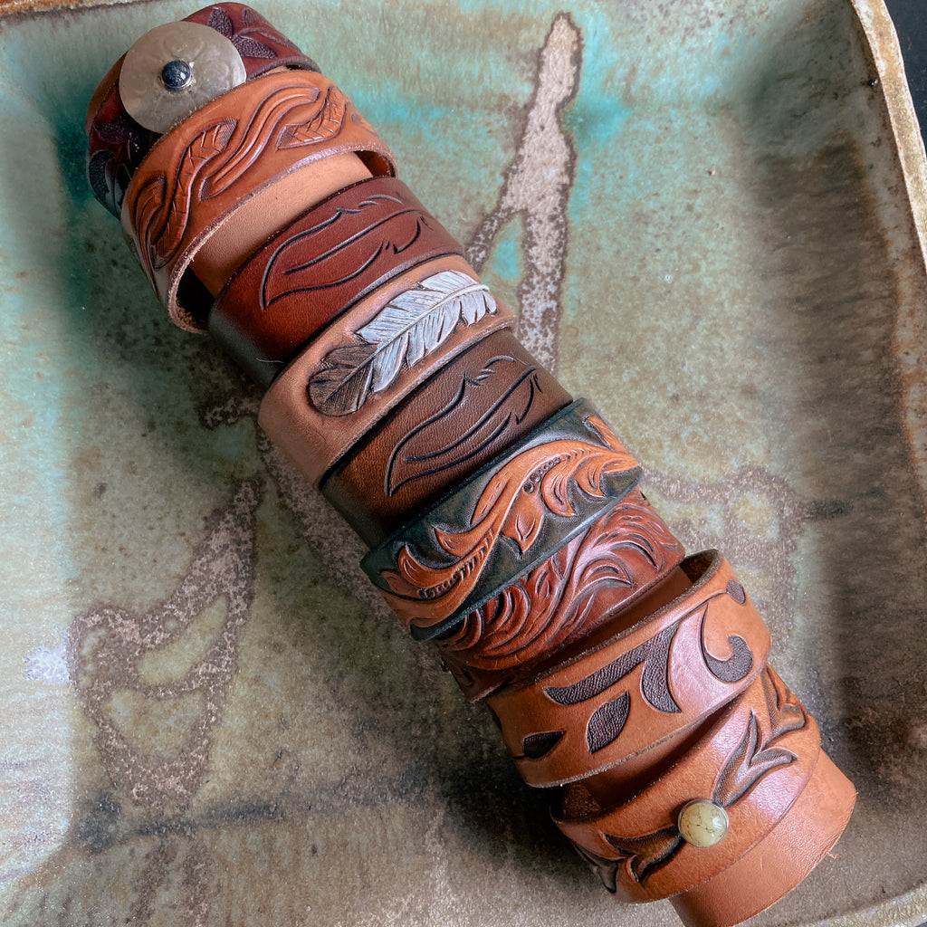 Leather Cuff - 1" – Smith + Trade Mercantile